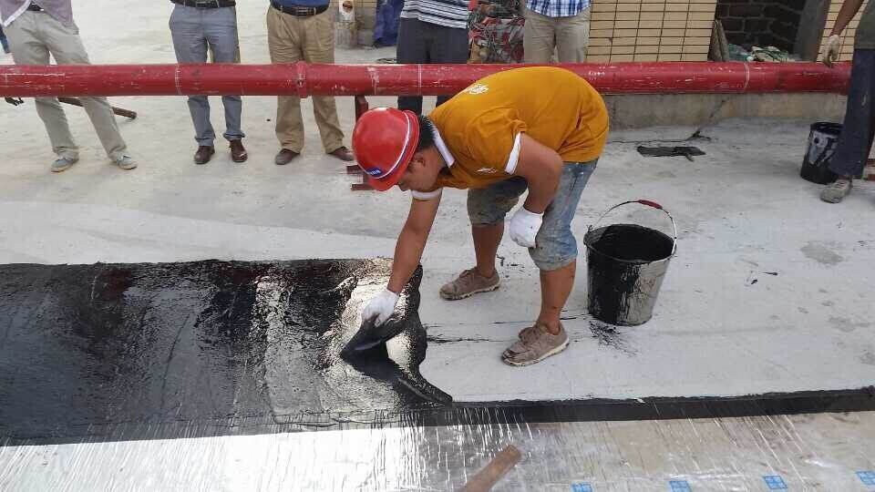 NRB Non Curing Rubber Bituminous Waterproofing Coating Paint