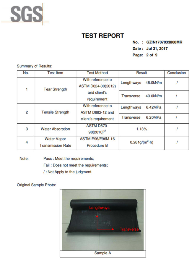 Bondsure® SBS Torch Applied Modified Bitumen Root Resistant ...